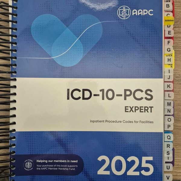 Tabbing System ICD 10 PCS 2024 Medical Coding Tabs Book Not Included - Etsy
