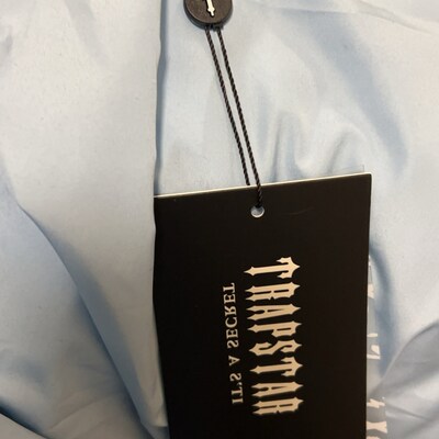 Trapstar Irongate Arch Logo Hooded Puffer Jacket in Black - Etsy