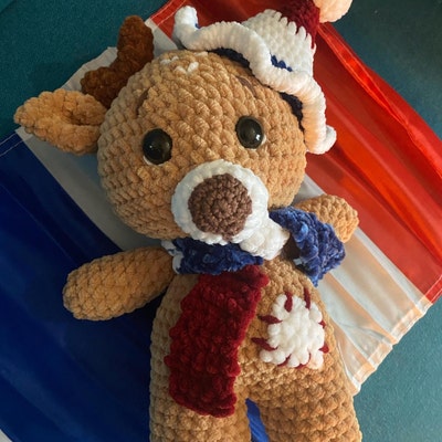 Crochet Pattern DEER GINGERBREAD and SNOWMAN Christmas Bundle - Etsy