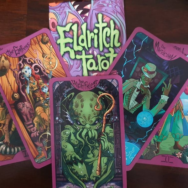 Eldritch Tarot, the Cthulhu Tarot 78 Cards by Artist Sara Bardi ...
