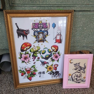 Alexisonfire Tattoo Flash Poster - Etsy UK