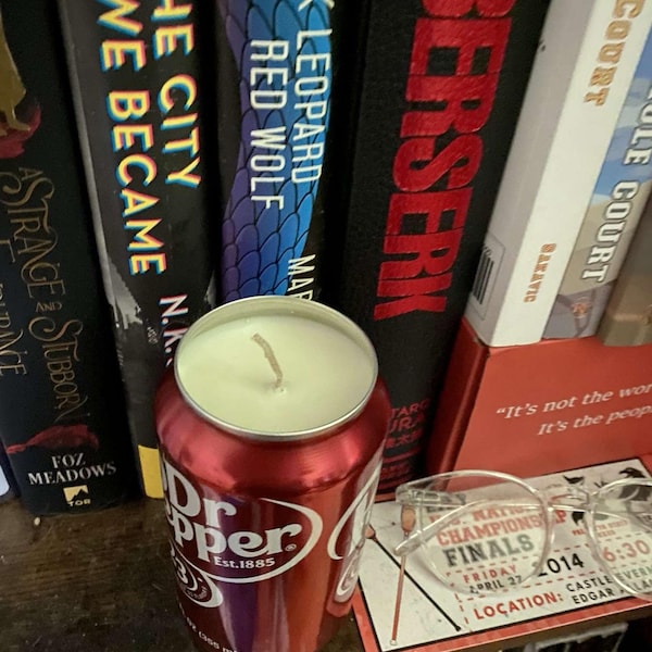 Coke Soy Candle - Hand Poured Coca Cola Soda Can Candle - Custom ...