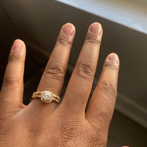 Rose Gold Oval Engagement Ring , Elongated Oval Ring, Flashy Engagement ...