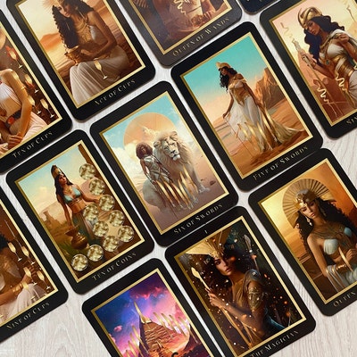 Tarot Deck, Tarot Cards With Guidebook, Indie Tarot Cards, Unique Tarot ...