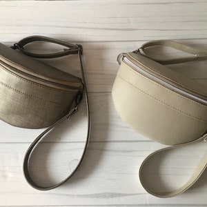 Fanny Pack Sewing Pattern Clea Sling / Hip Bag, Bummbag, Waist Bag, 3 ...