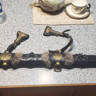 Larp Viking Armor. Leather Armor for a Celtic, Barbarian, Pagan or ...