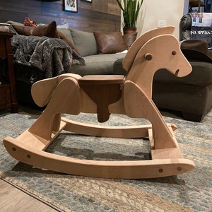 Antique 1890 Rocking Horse Wood Toy Plans & Patterns PDF - Etsy