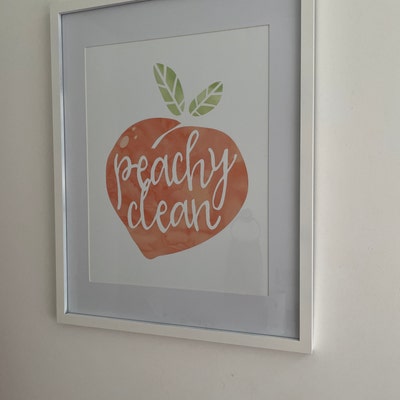 Peachy Clean Printable Farmhouse Wall Art Peachy Clean - Etsy