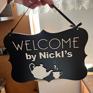 OPEN/CLOSED Small Sign 3D Double Sided Store Informational Hanging ...
