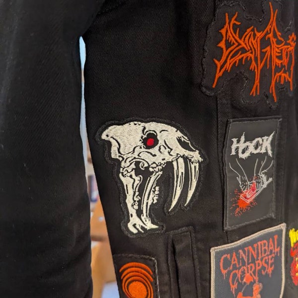 TREBLINKA Embroidered Patch Tiamat Morbid Nifelheim Sarcofago Grotesque ...