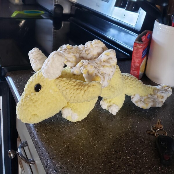 Cato the Dragon Snuggler/lovey Amigurumi Crochet Pattern - Etsy