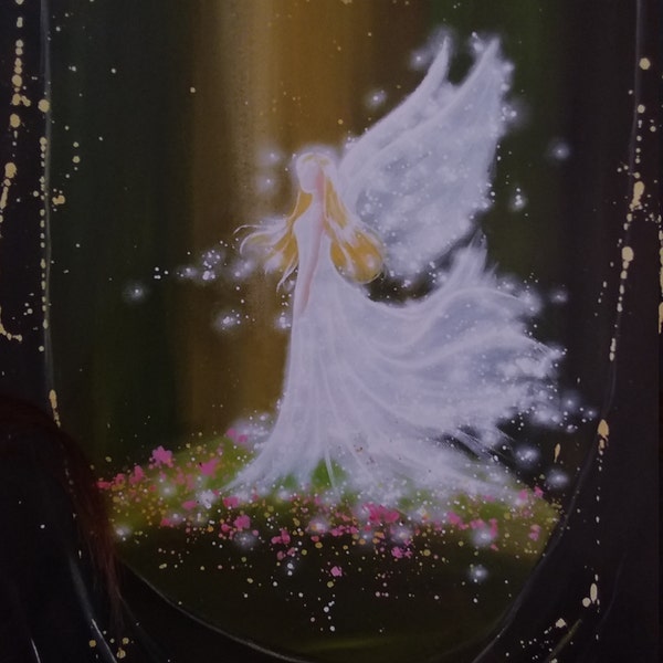 Spiritual Angel Art Photo Print "angel Energy" Guardian Angels Pic ...