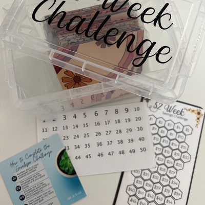 10K Savings Challenge Kit Money Saving Challenge 100 Envelope Challenge ...