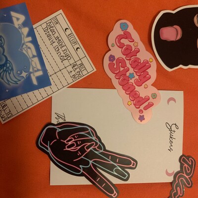 Totally Stoned Stoner Water Resistant Sticker Y2k Baddie Sticker ...