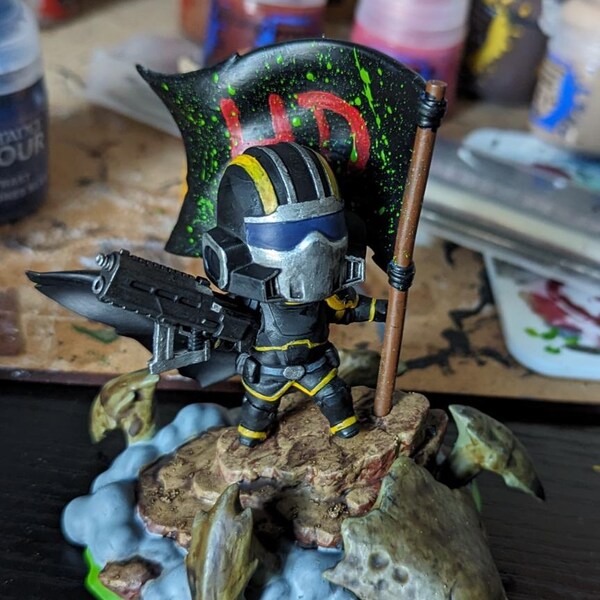 Toph Beifong Avatar the Last Airbender 3D Printed Model Nomnom Figures ...