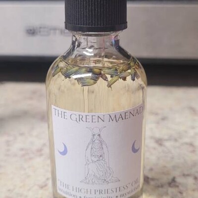 Hedge Witch Oil Ritual Oil, Intention Oil, Witchy Perfume, Divination ...