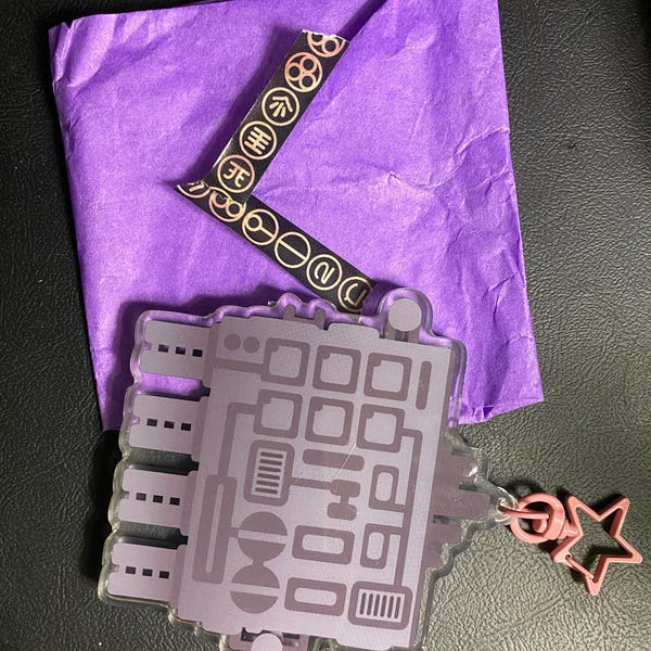 READ LAST IMAGE Rain World Iterator Holographic Acrylic Charms - Etsy