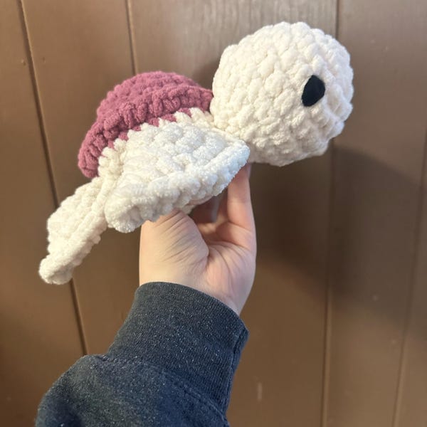 Mini Macaron Turtle Crochet Pattern Mini Size Download Beginner Friendly Amigurumi PDF Stuffed ...