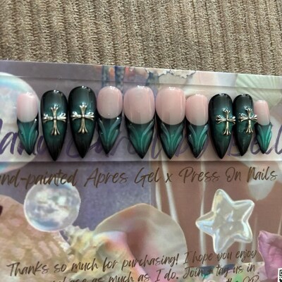 Chrome Swirls Silver Chrome Swirl French Tips chrome Change Available ...