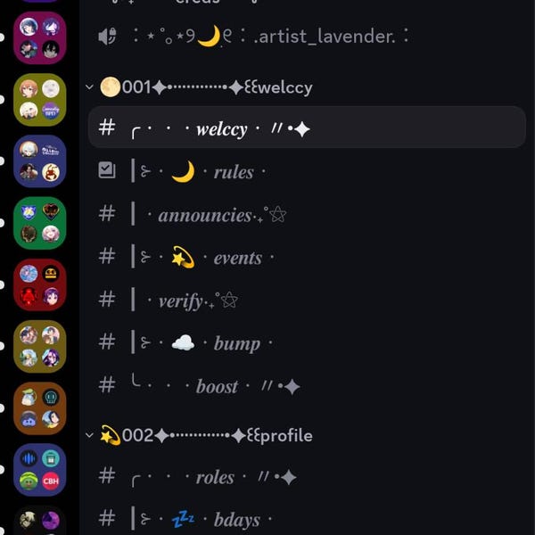DREAM CORE Style Discord Server Template - Etsy
