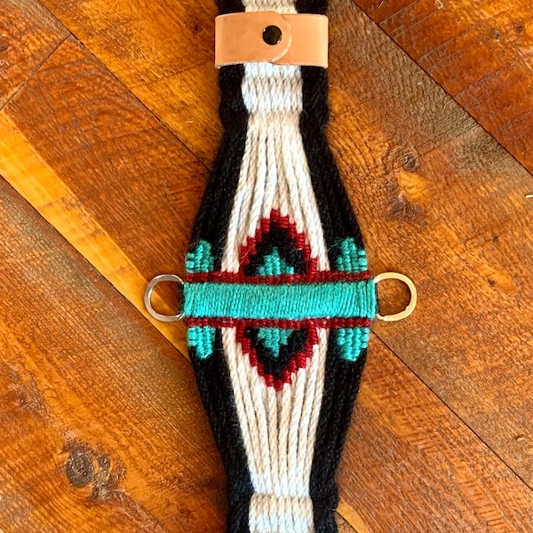 Leather off Billet Keeper - Add on for Western Saddle String Girth ...