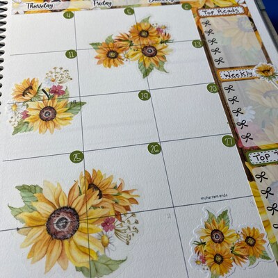 Cute Cursive Script Stickers - Etsy