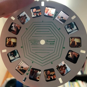 Personalised Viewmaster Style Custom Reels Disc Own Photos My Images ...