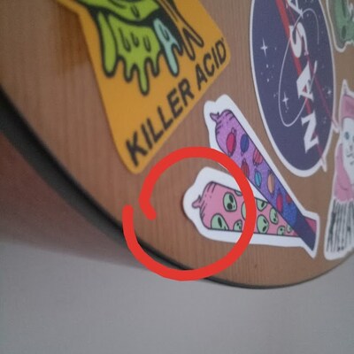 Blunt Sticker Joint Sticker Alien Stickertrippy Sticker - Etsy