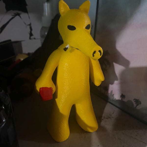 Quasimoto 3D Printed Hand Painted Figure - Etsy