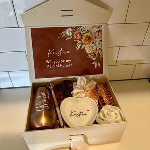 Mother of the Bride Gift Box, Mother of the Groom Box With Jewelry Box ...