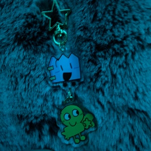 Two Keychain Object Show BFDIA BFB TPOT Battle for Dream Island - Etsy