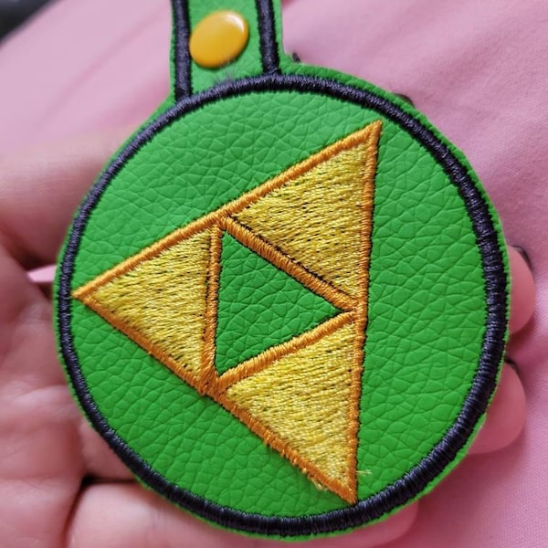 The Legend of Zelda Triforce Embroidery Design ( Digital File) - Etsy