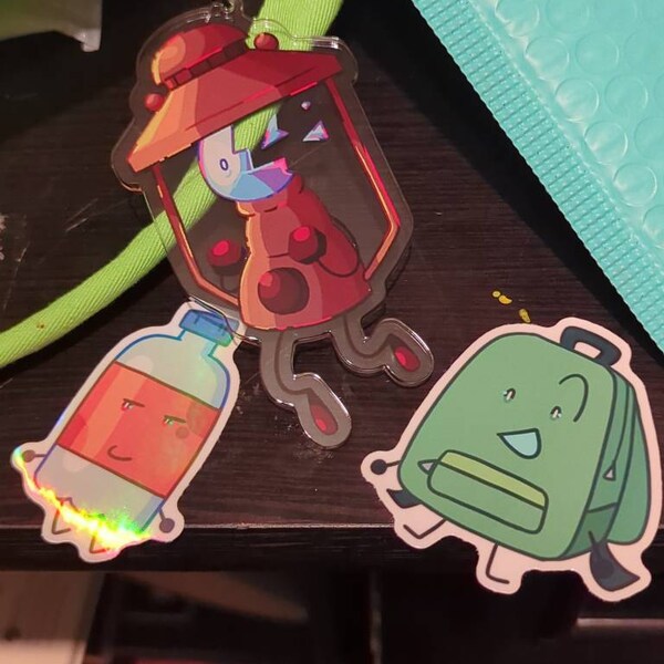 TADC / the Amazing Digital Circus Pomni Rainbow Keychain - Etsy