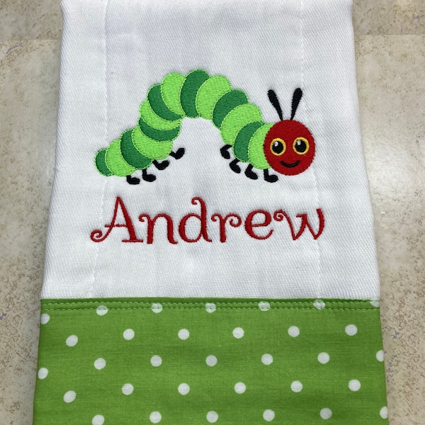 Caterpillar Machine Embroidery Design, Fill Stitch, Cute Caterpillar ...