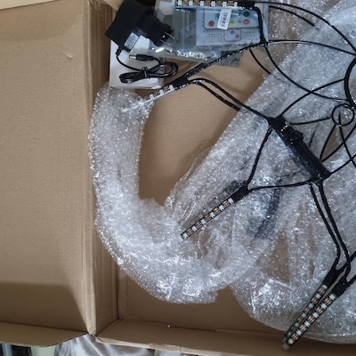 LED RGB Spinning Staff - Etsy