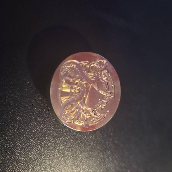 Gothic Dark Style Series | Wax Seal Stamp | Embossed Copper Head ...