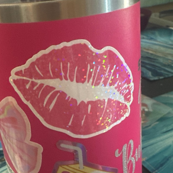 Holographic Skeleton Shark Sticker, Shark Sticker, Skeleton Sticker ...