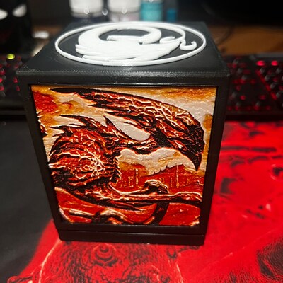 Cthulhu Deck Box Magic the Gathering Deck Box Personalized Trading Card ...