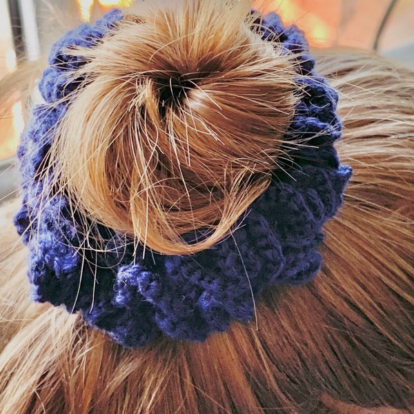 Meganfaithmakes' Seaweed Scrunchie Crochet Pattern PDF (english) - Etsy