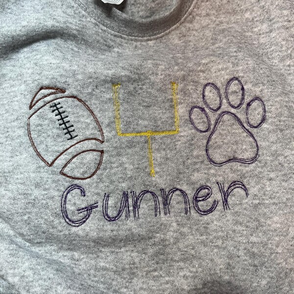 Football Stadium | Embroidery Design - Etsy