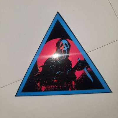 Ghost Face Sticker - Etsy