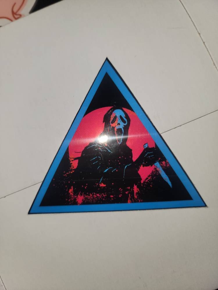 Ghost Face Sticker | Etsy