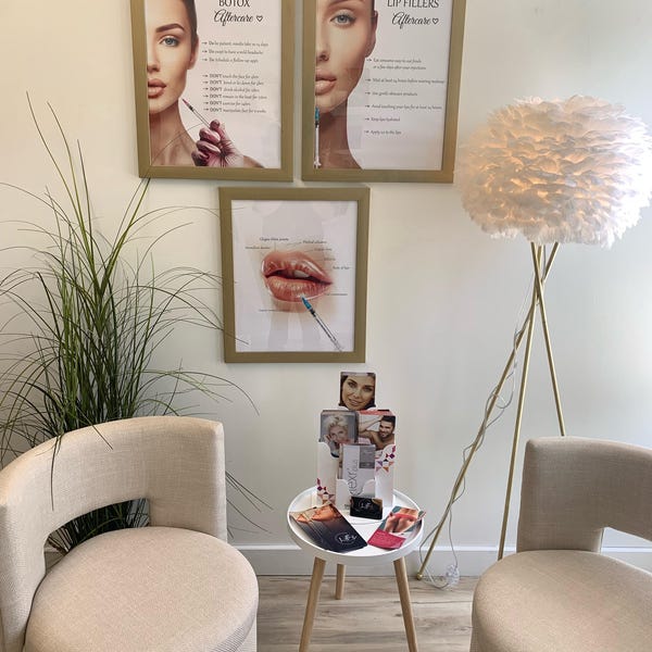 Botox Injection Points Art: Med Spa Decor Printable (digital Download ...