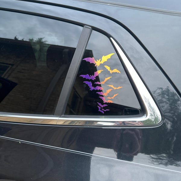 Bat Decal | Bats | Goth Car Accessories | Spooky Bitch | Goth Car Decor ...