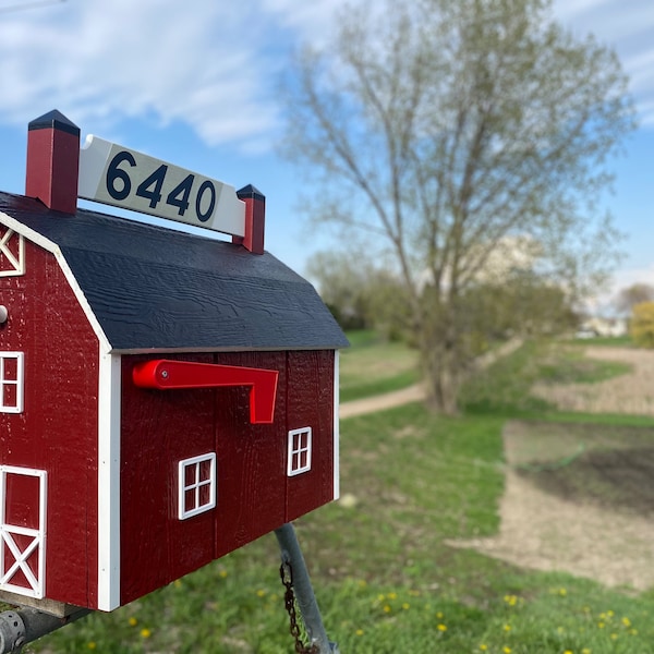 Extra Large Barn Mailbox | Amish Mailbox | Amish Handmade | Made in USA ...