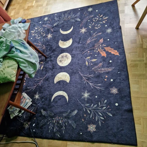 Tree Rug,forest Rug,art Rug,firefly Rug,tree Pattern Rug,forest Theme ...