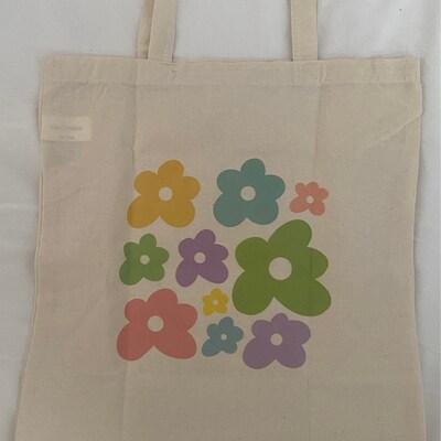 FLOWER POWER TOTE - Etsy