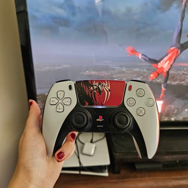 Retro Playstation 2 Logo PS5 Slim Skin, Reimainged Classic Black PS5 ...