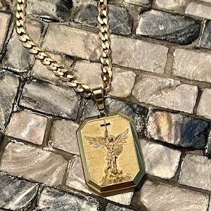 Virgin Mary Immaculate Men Medallion Immaculate Mens | Etsy