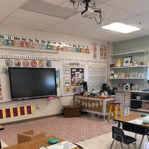 Kindness Bulletin Board Boho Classroom Decor Choose Kindness Bulletin ...